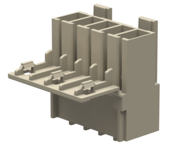 5.84mm Pitch MX150L Vertical PCB Header, Dual Row, Standard Profile, Gold (Au) Plated, 10 Circuits