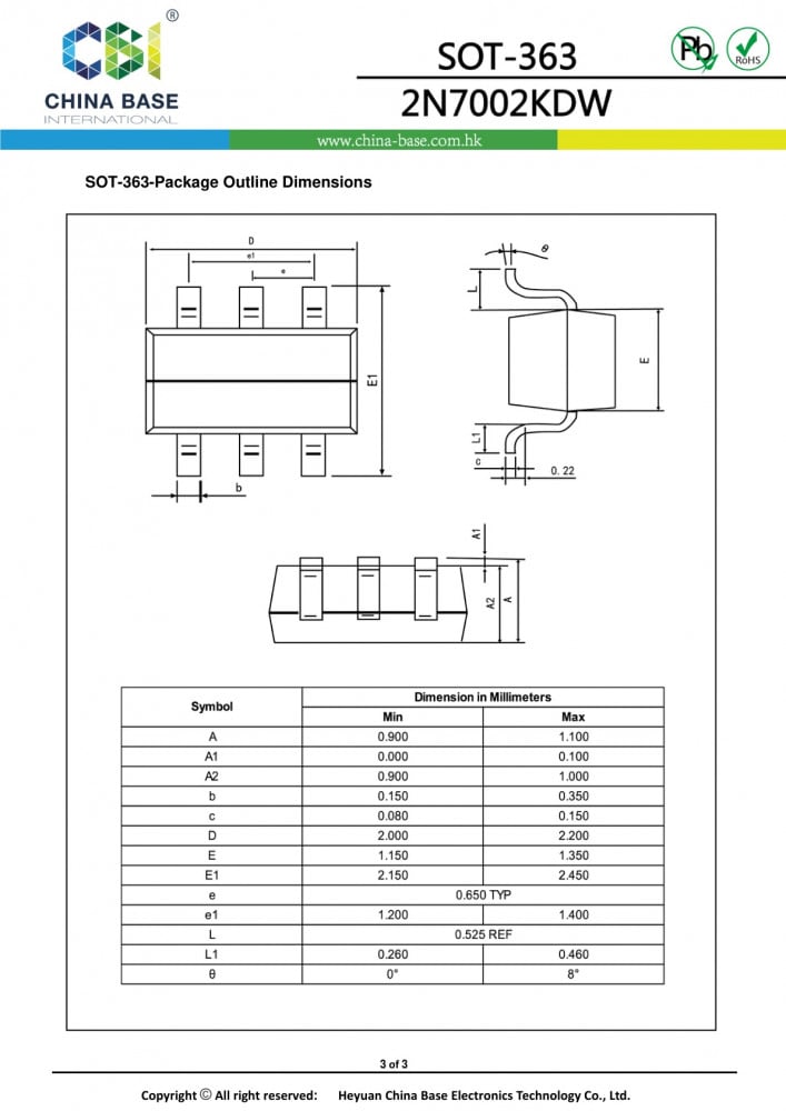 2N7002KDW technical document page 4