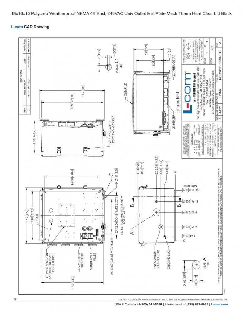 NBBWPC181610-EH0 technical document page 3