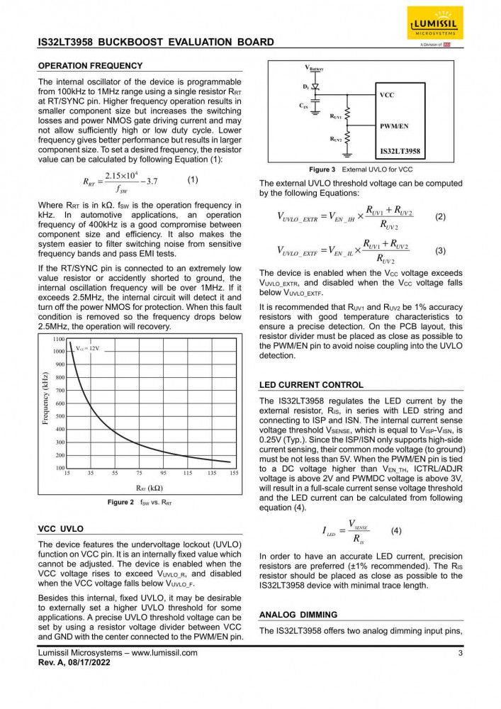 IS32LT3958 document page 3