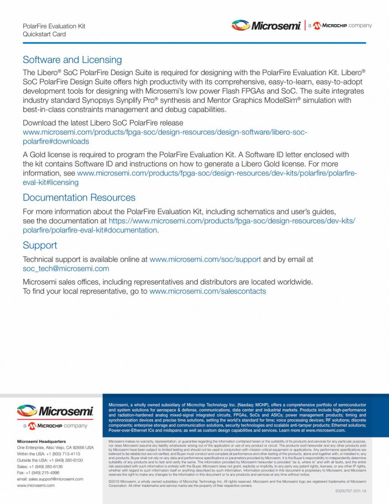 MPF300-EVAL-KIT documentation page 4