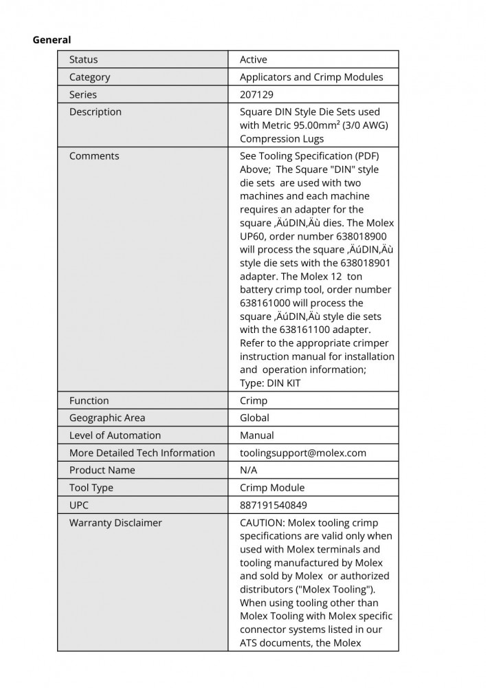 Molex 640080870 document preview, page 2