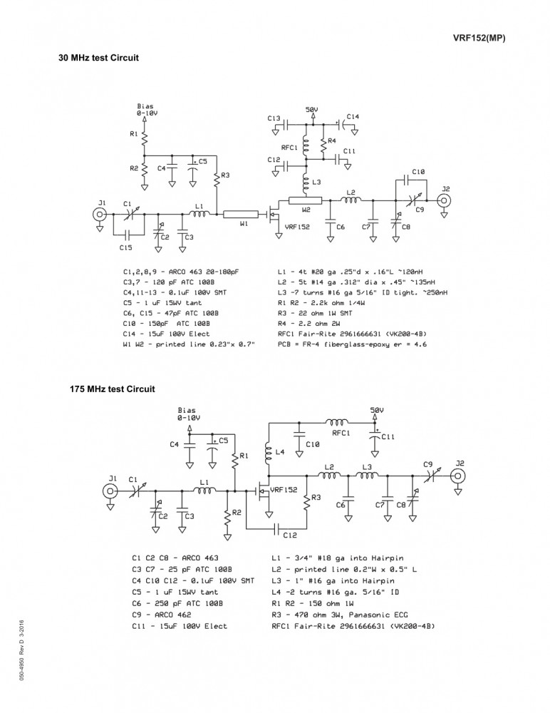 VRF152 datasheet page 4