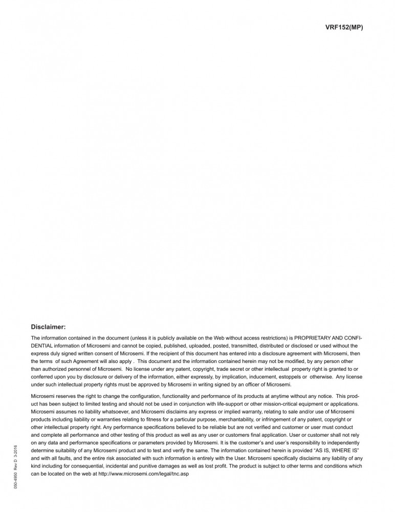 VRF152 datasheet page 6
