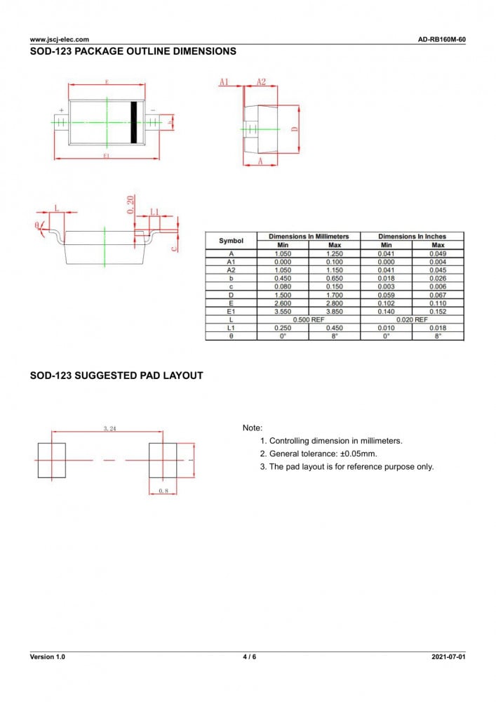 AD-RB160M-60 datasheet page 4