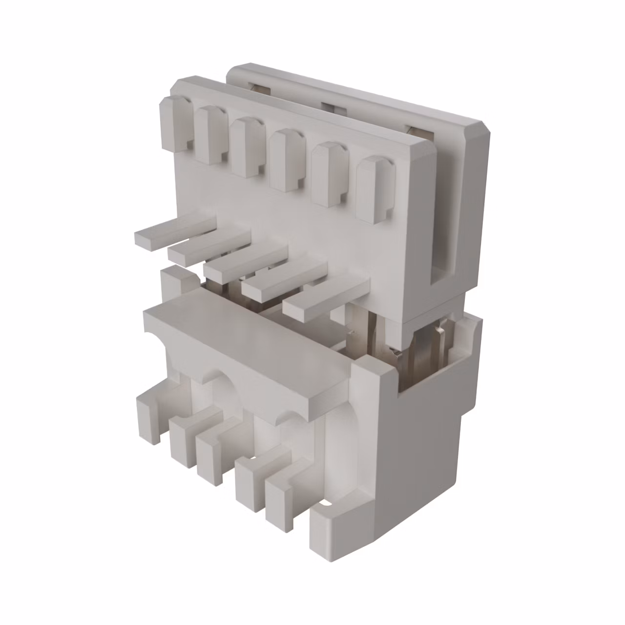 Appli-Mate RAST Power IDT Housing, 5.00mm Pitch, Direct/Indirect, Female, 3 Circuits, Fully Coded, Open End Walls, Circuit 2 Voided for sale