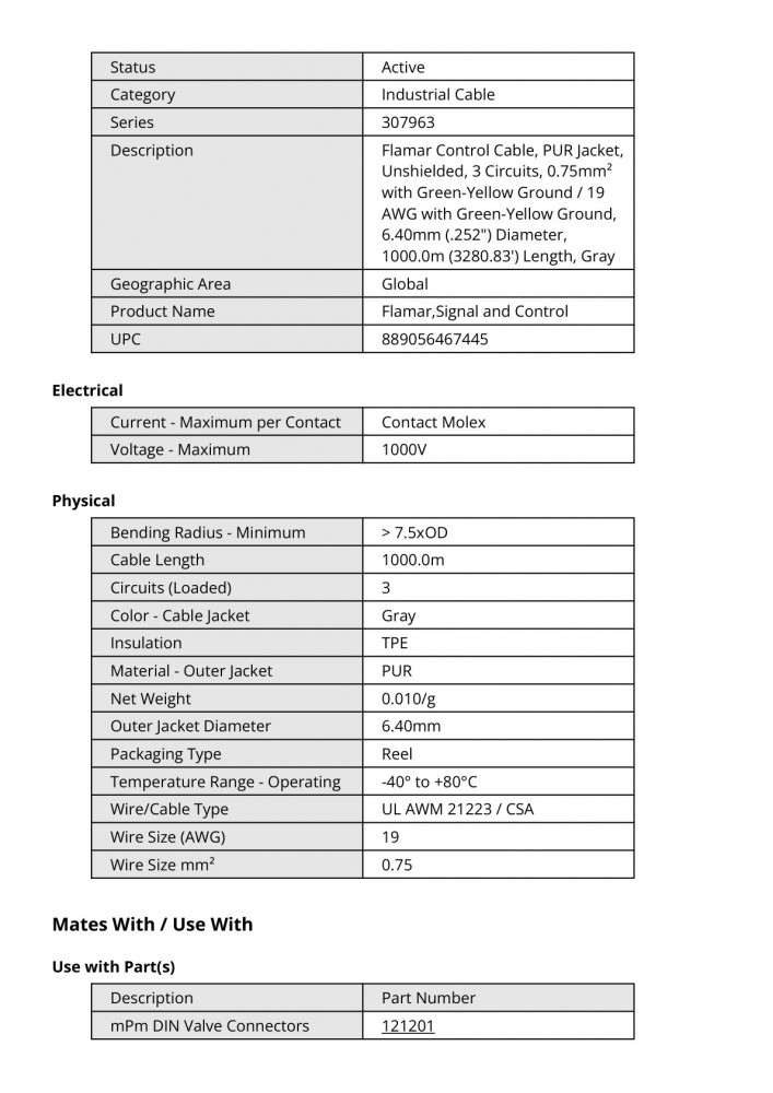 MOLEX 1552300144 technical document image 2