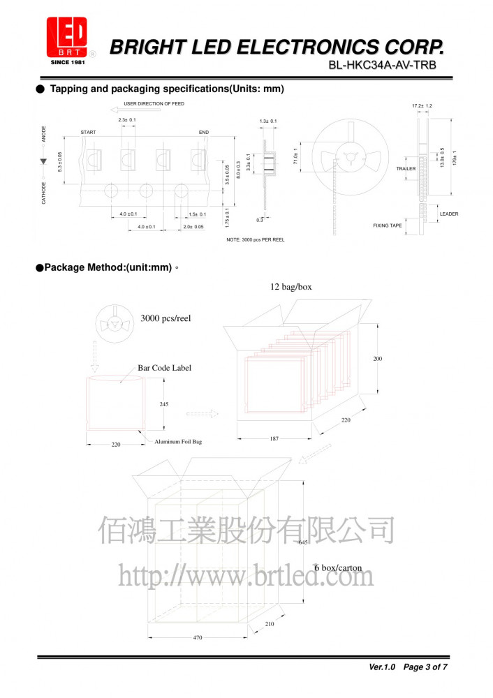 BL-HKC34A-AV-TRB datasheet page 4