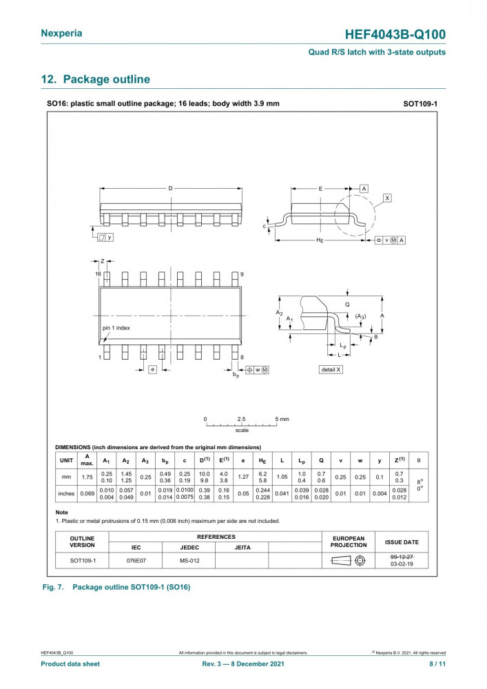 HEF4043BT-Q100J datasheet page 8