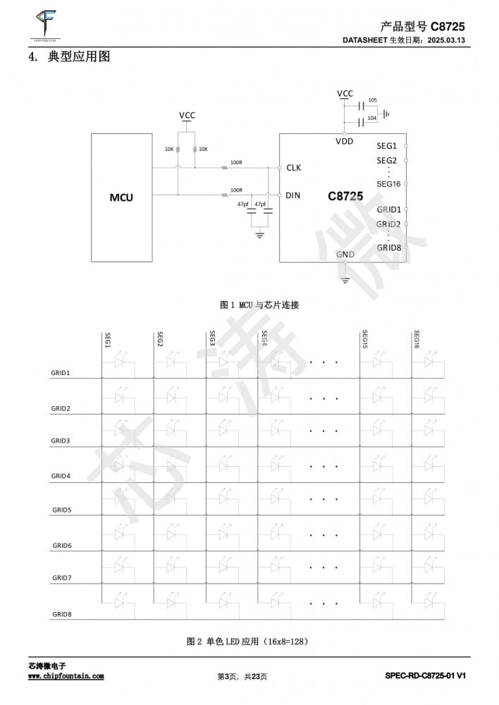 C8725SP datasheet page 3