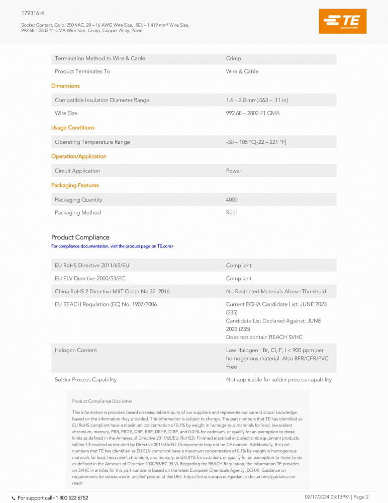 179316-4 technical document page 2