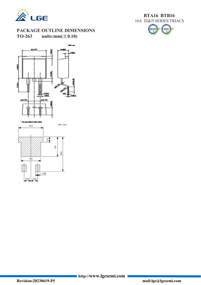 BTA16-600B-LGE datasheet page 5