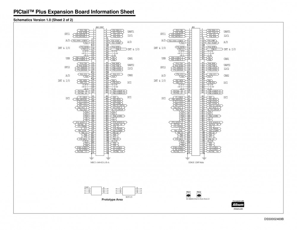 AC240100 PICtail Plus Expansion Board document page 3