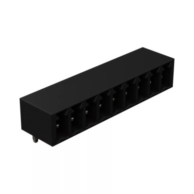 3.81mm Pitch Eurostyle Right-Angle PCB Header, 9 Circuits for sale