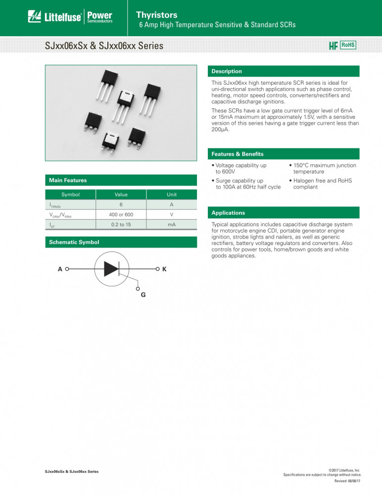SJ6006DS2RP datasheet page 1