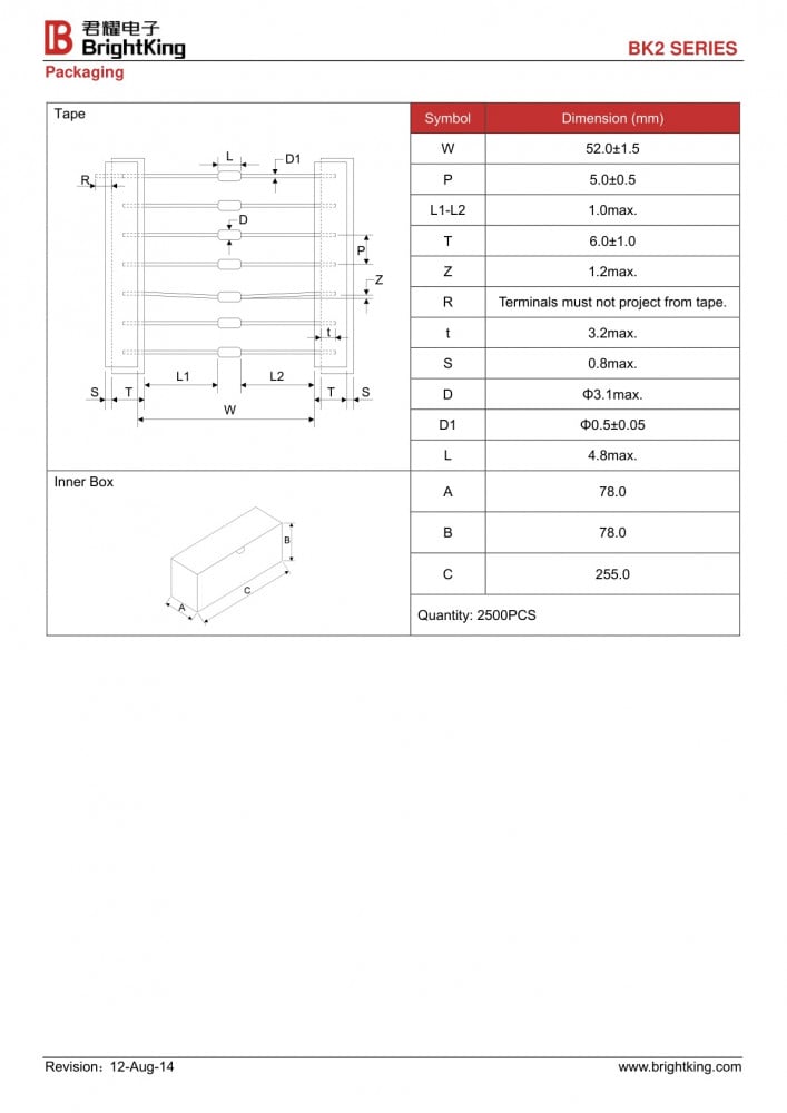 BK22001002 datasheet page 5