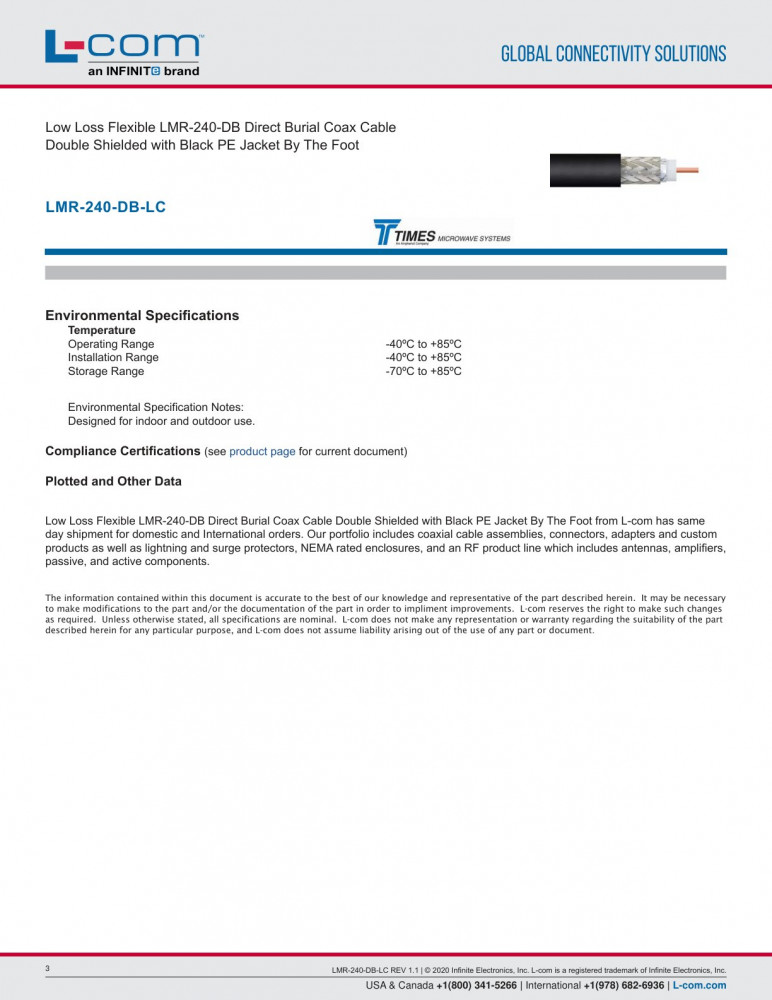 LMR-240-DB-LC datasheet page 3