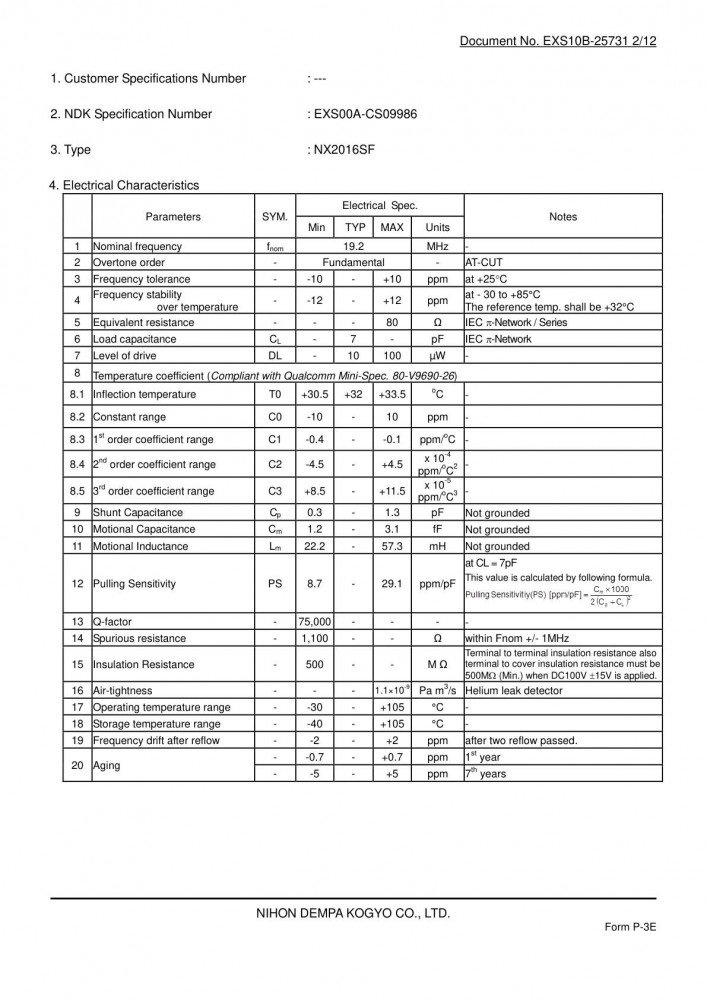EXS00A-CS09986 specification page 2