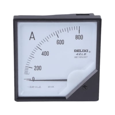 Delixi Electric 42L6A2000 Analog Panel Ammeter Chip for Electrical Current Measurement