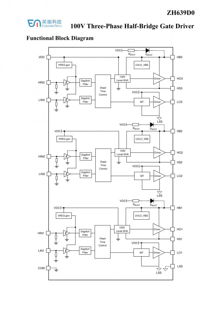 ZH639D0 datasheet page 2