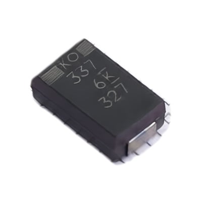 KEMET T520D337M006ATE045 Tantalum Polymer Capacitor for sale