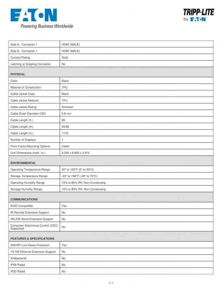 P568FA-30M-W technical document page 3