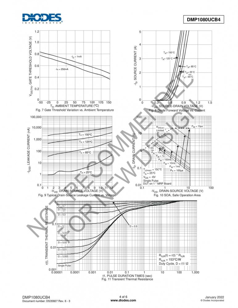 DMP1080UCB4-7 datasheet page 4
