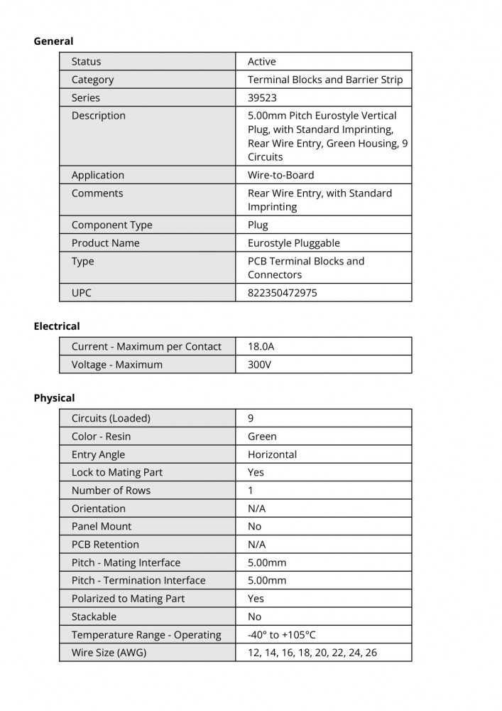 MOLEX 395237309 product document page 2