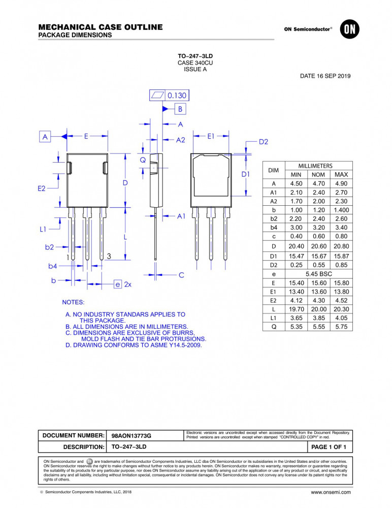 AFGY100T65SPD datasheet page 9