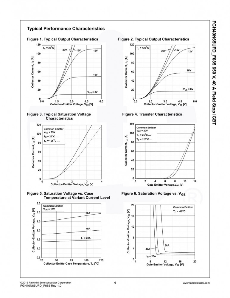 FGH40N65UFDTU-F085 datasheet page 5