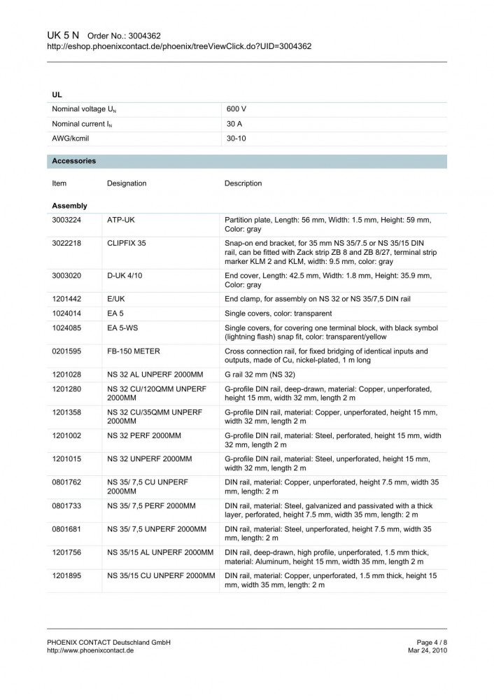 UK 5 N technical document page 4
