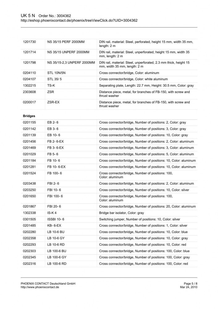 UK 5 N technical document page 5