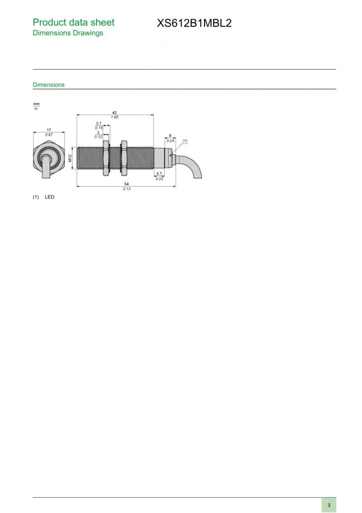XS612B1MBL2 technical document page 3