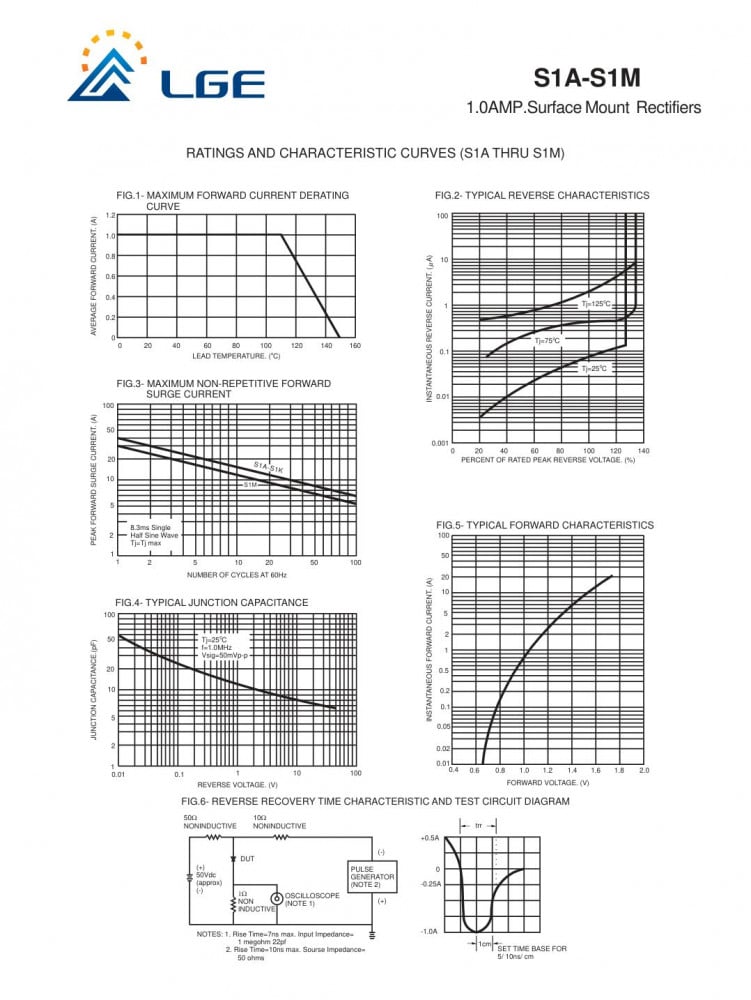 LGE S1A datasheet page 2