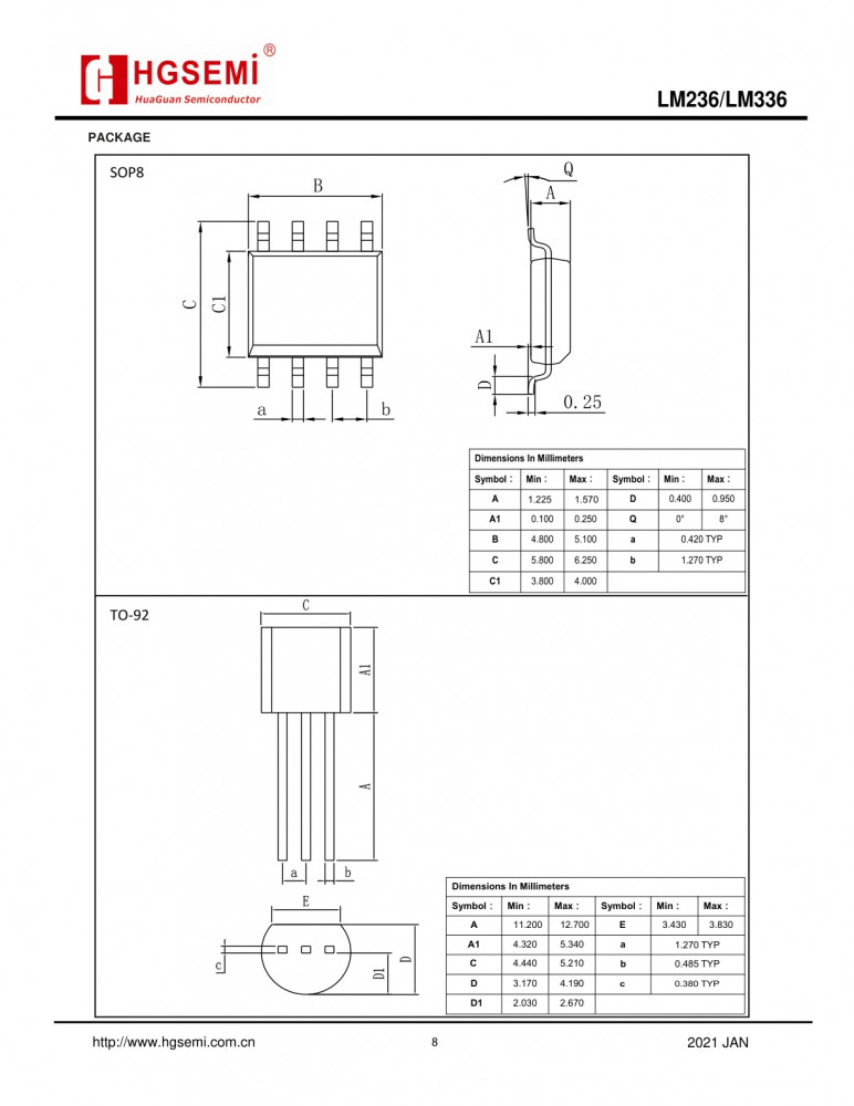 LM336Z-5.0 datasheet page 8