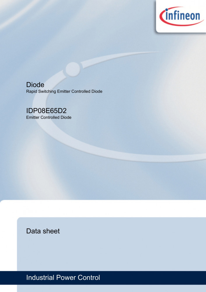 IDP08E65D2 datasheet page 1