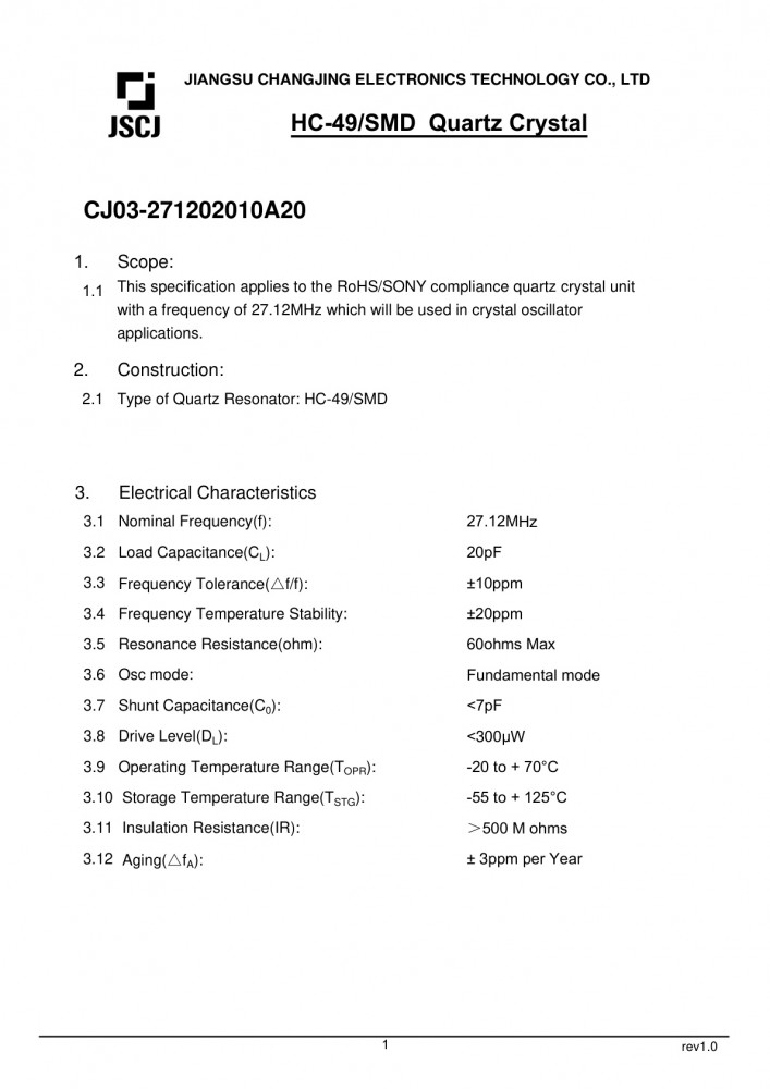 CJ03-271202010A20 datasheet page 2