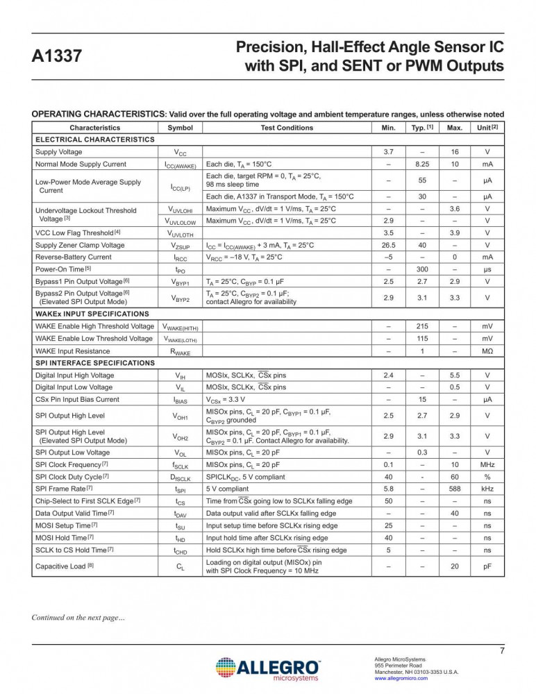 A1337 datasheet page 7