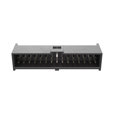 C-Grid III PCB Header, 2.54mm Pitch, Through Hole, Dual Row, Right-Angle, Shrouded, 3.40mm Tail Length, 30 Circuits, Tin (Sn) Plating for sale