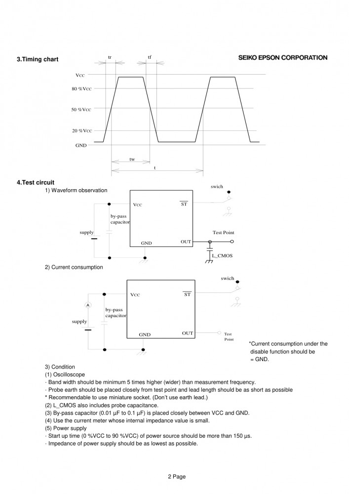 SG-210SCBA datasheet page 2