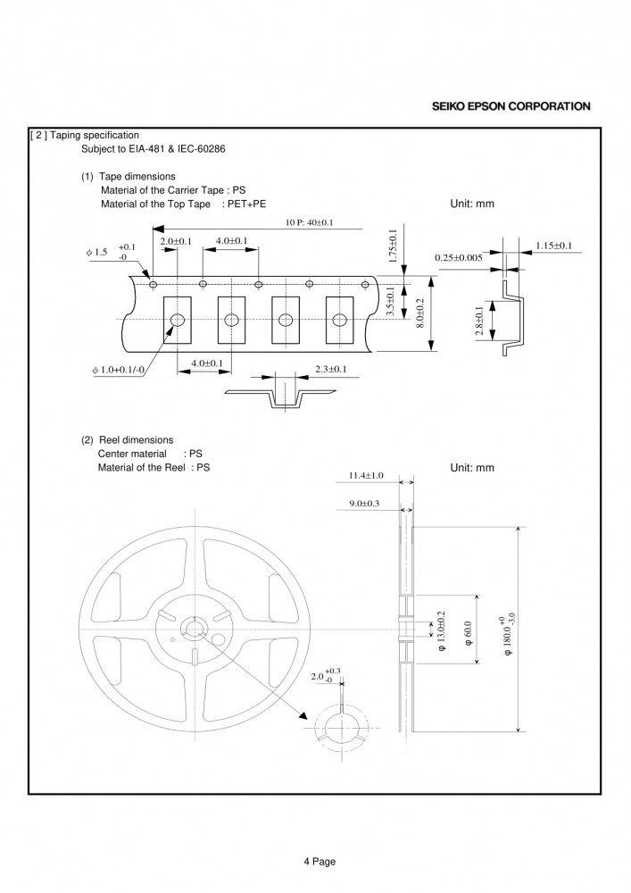 SG-210SCBA datasheet page 4