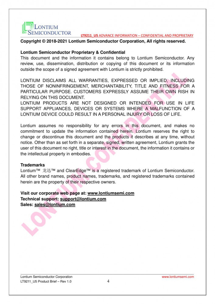 LT9211_U5 product brief page 4
