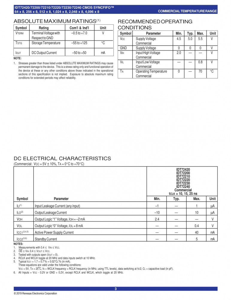 72230L10TPG datasheet page 3