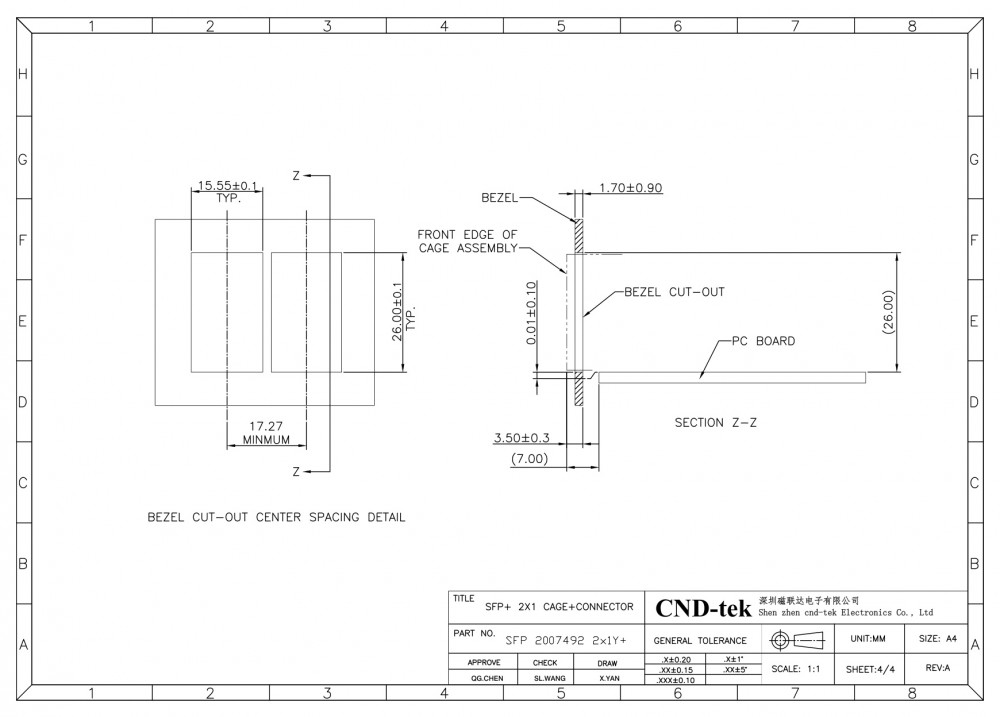CND-tek SFP 2007492 drawing page 4