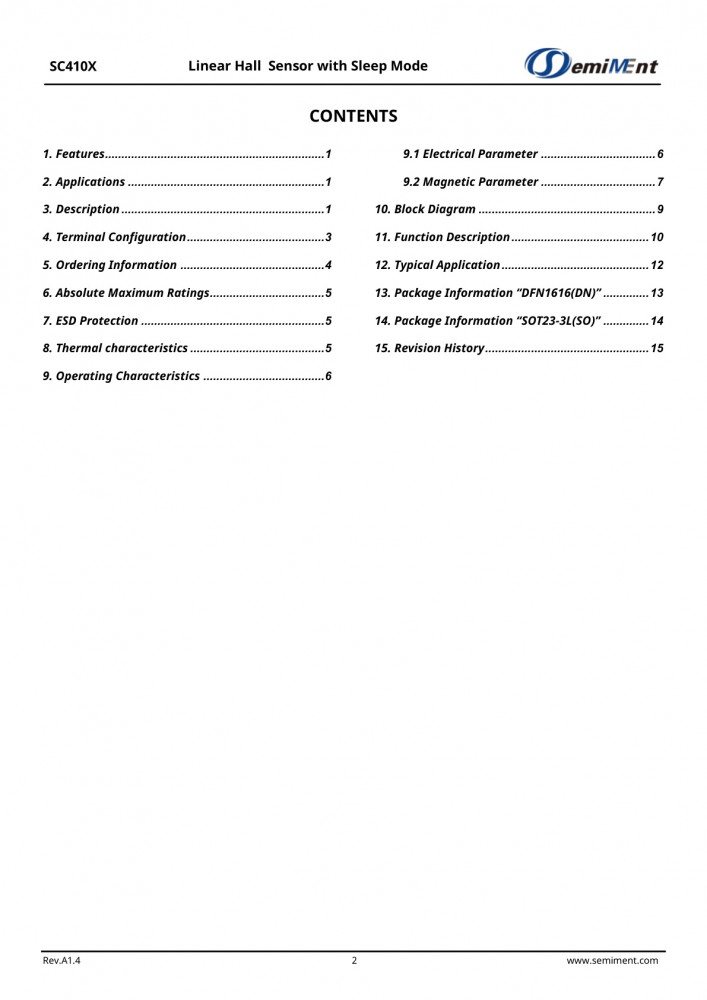 SC4104 datasheet page 2