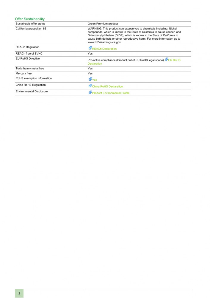 SSRHP25 technical document page 2