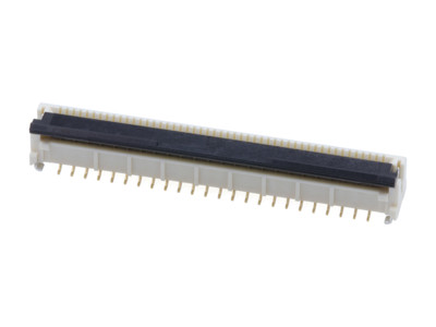 Easy-On FFC/FPC Connector, 0.50mm Pitch, V-Flip Series, Vertical, 4.05mm  Height, 49 Circuits, Copper Alloy, 125°C Operating Temperature, Gold Plating for sale