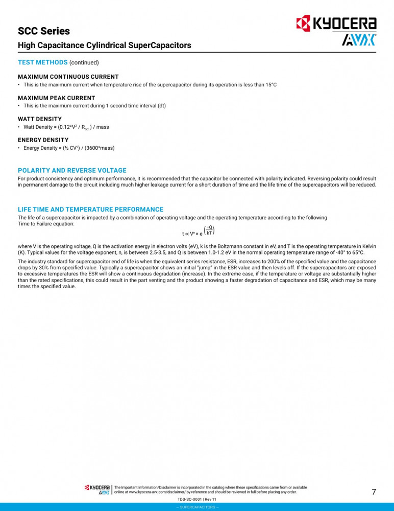 SCCU25B256SRB datasheet page 7