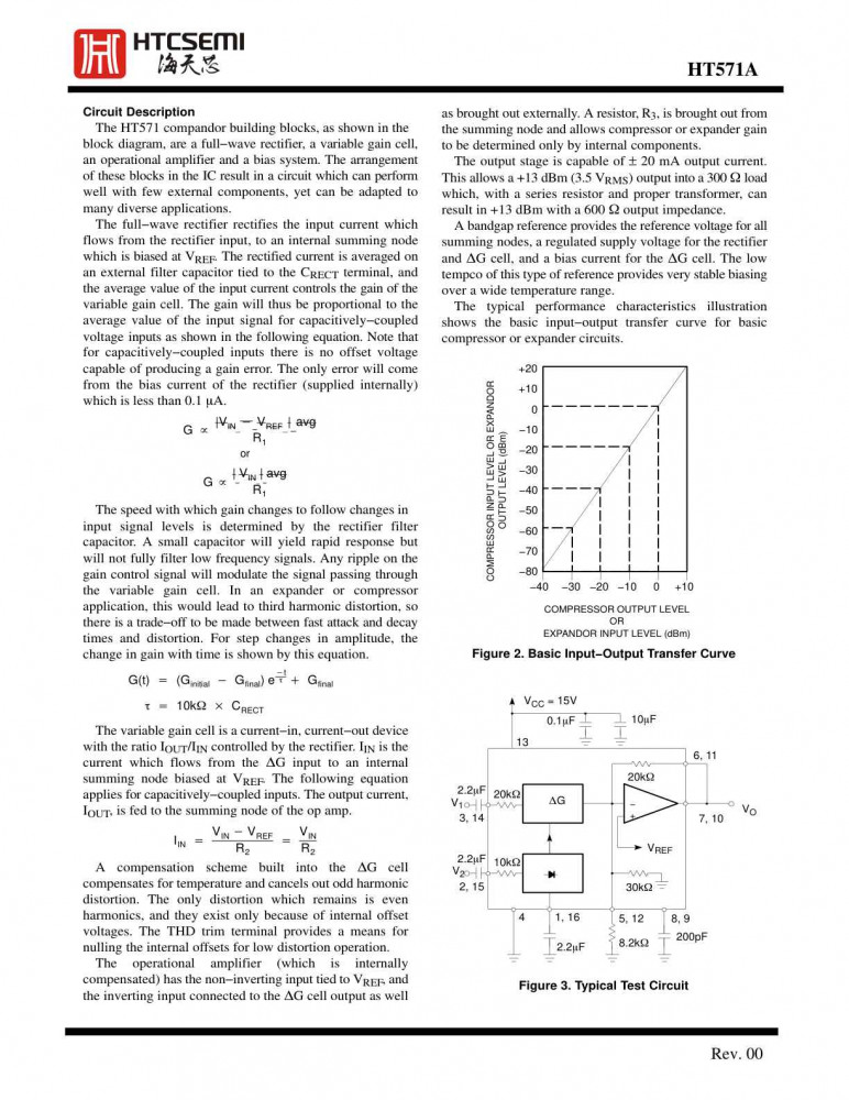 HT571ARWZ datasheet page 4