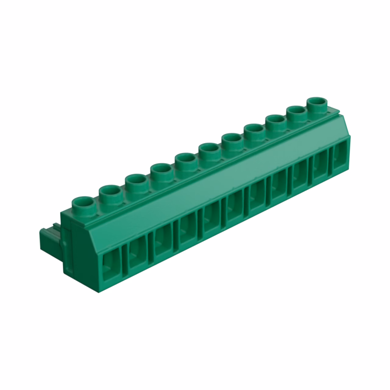 5.08mm Pitch Eurostyle Horizontal Plug, Double Wire, 10 Circuits